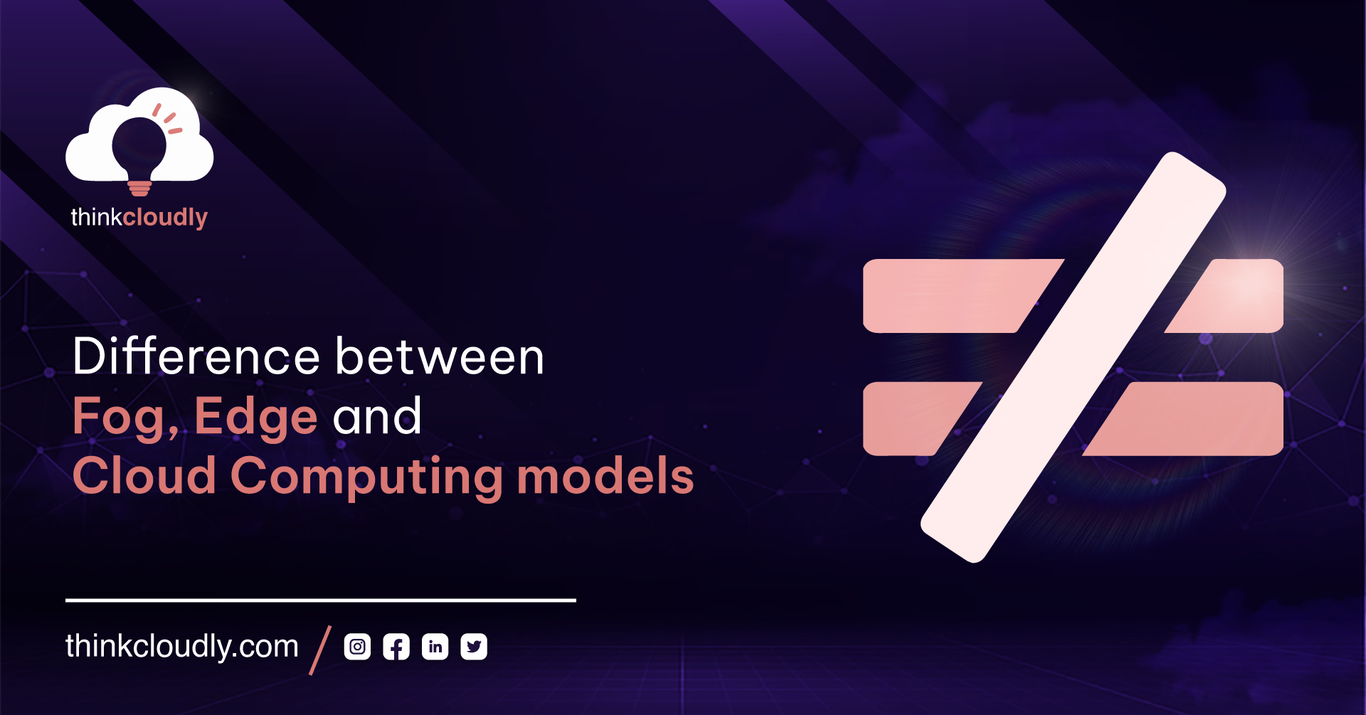 Difference In Fog Edge And Cloud Computing Models Thinkcloudly